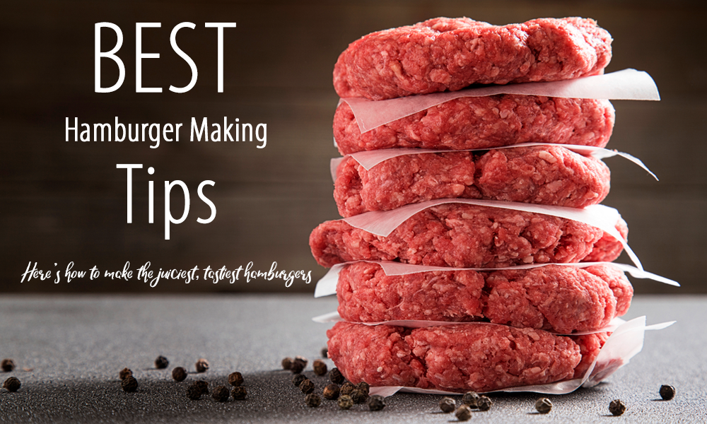 Best Hamburger Making Tips | Juicy, Tasty Hamburger Patties - DIY Craft ...