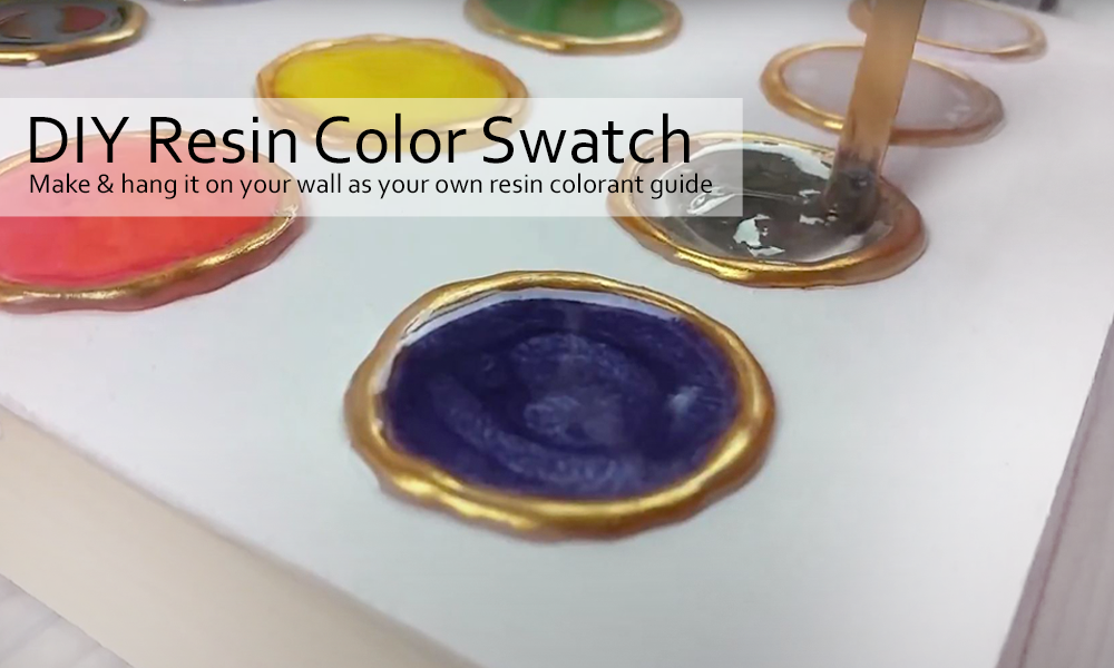 Resin Tint Color Swatch | DIY Resin Color Guide - DIY Craft Club