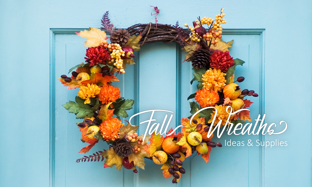 20 Creative FALL WREATH IDEAS to Welcome the Season! - DIY Craft Club