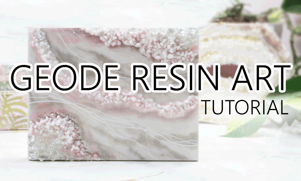 Easy Geode Resin Art Tutorial For Beginners - DIY Craft Club