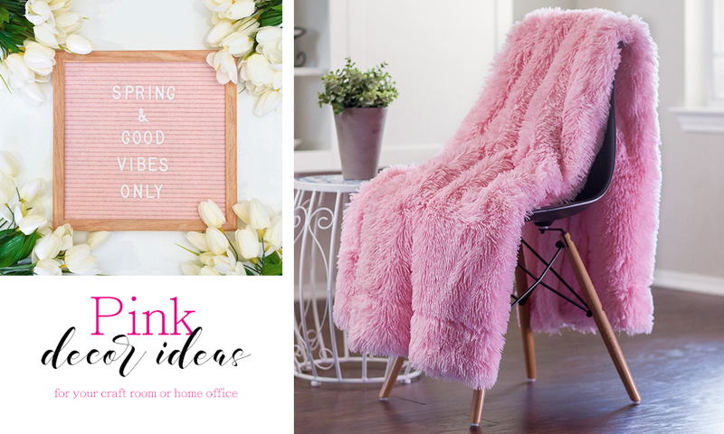 9 Décor Ideas For A PINK CRAFT ROOM - DIY Craft Club