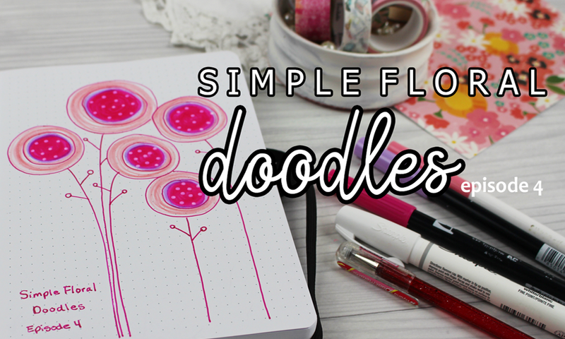 How To Draw Pink Whimsical Flowers DIY Tutorial - DIY Craft Club