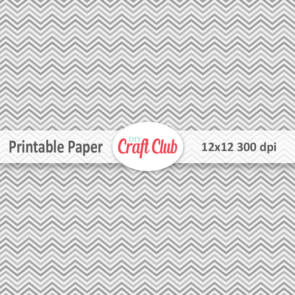 Printable Chevron Paper | Paper To Print - DIY Craft Club