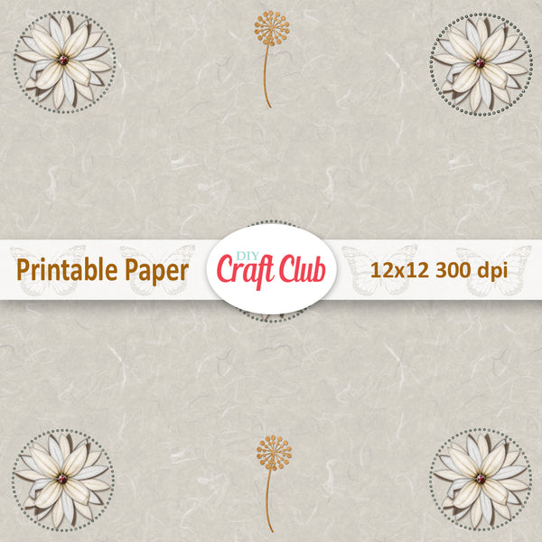 Printable Paper | Printable Scrapbooking Papers - DIY Craft Club