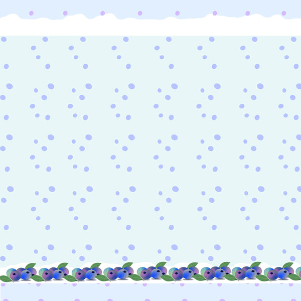 Blueberry Digital Paper | Print Your Own Scrapbooking Paper - DIY Craft ...