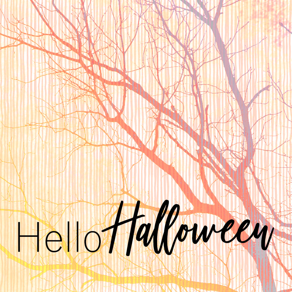 Hello Halloween Printable Paper - DIY Craft Club