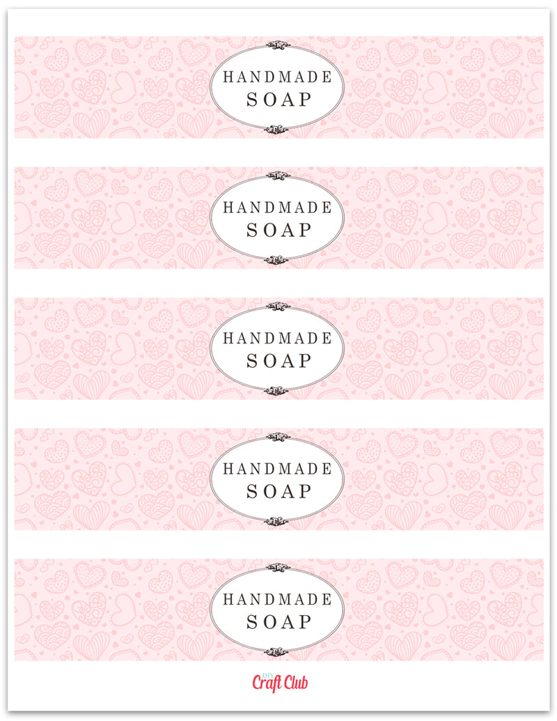 Handmade Soap Printable Labels - DIY Craft Club