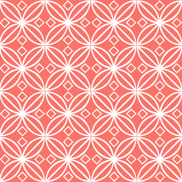 Living Coral Printable Scrapbooking Paper Designs - DIY Craft Club