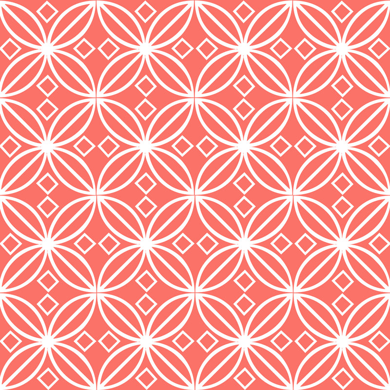 Living Coral Printable Scrapbooking Paper Designs - DIY Craft Club
