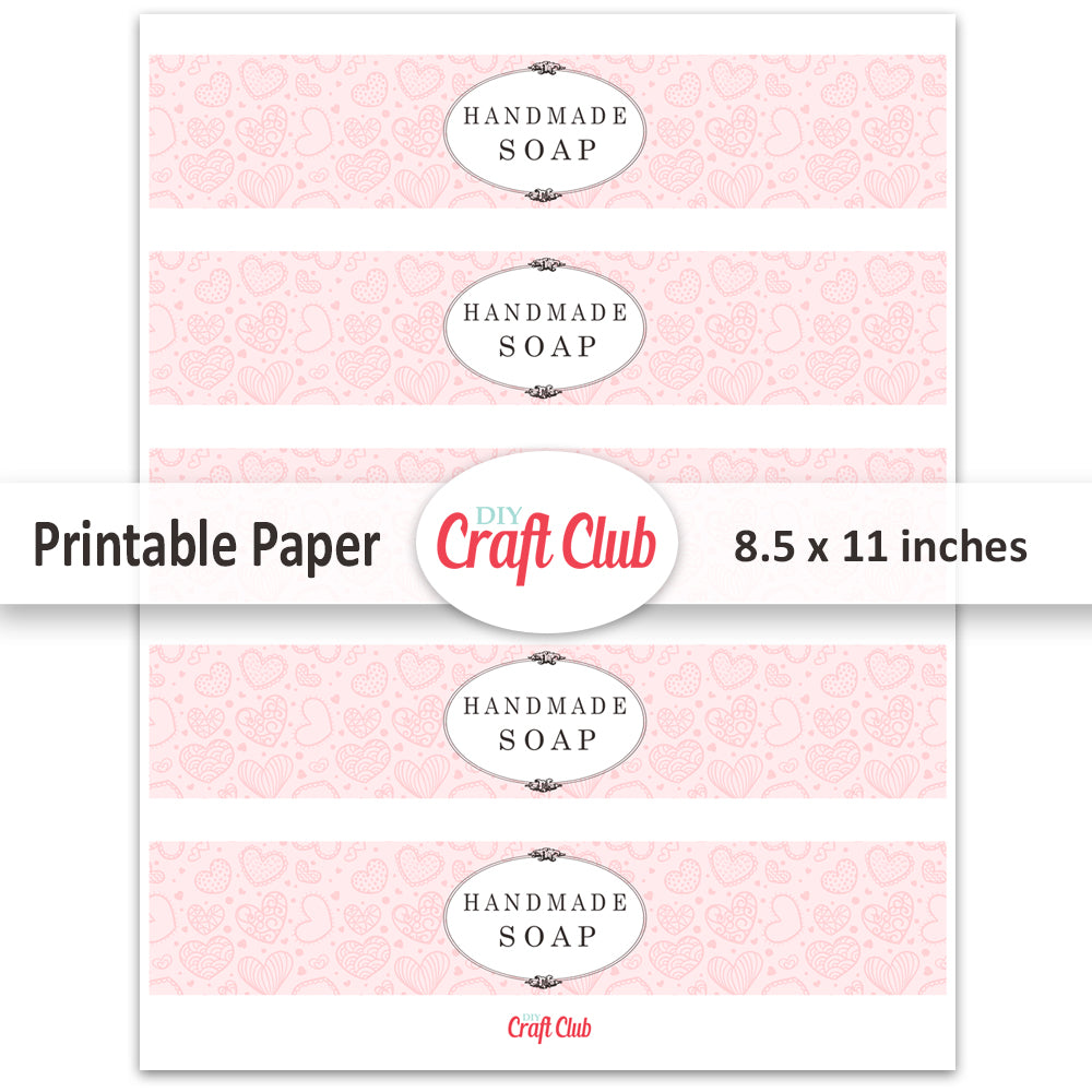Handmade Soap Printable Labels - DIY Craft Club